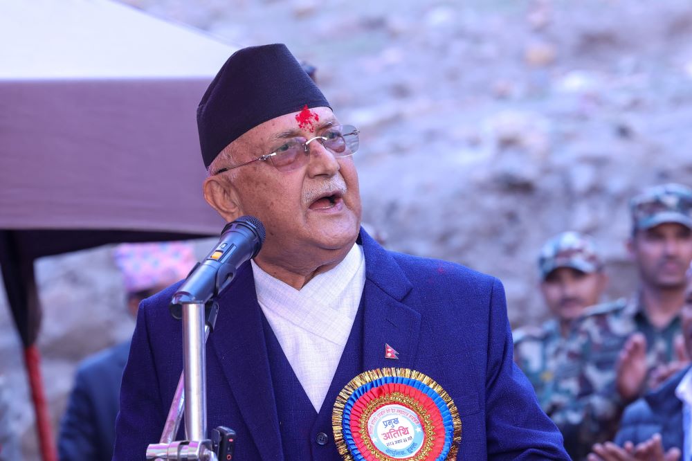 PM vows to develop Karnali corridor as a trade route with China, India ...